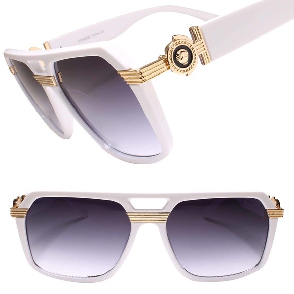 Kiss | Accessories | Sharp And Stylish Square White Gold Rapper ...